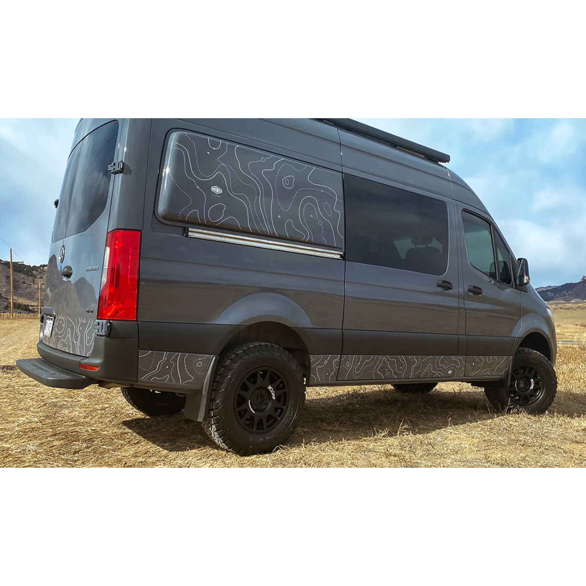 RIGWRAP™ Topo Series for Sprinter Hood – Rigwell Made